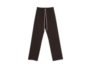 Rick Owens Heavy Poplin Dietrich Drawstring Pant - Darkdust