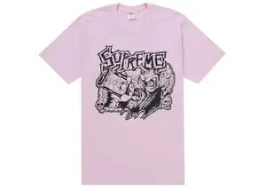 Supreme Fuckin Blowout Tee Shirt - Light Pink