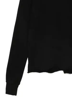 Rick Owens Funnel-neck Long-sleeve Sweatshirt