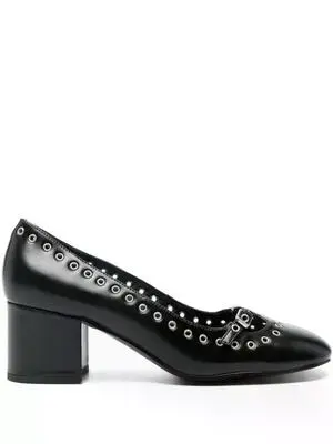 BIBI LOU Eyelet-detail Leather Pumps