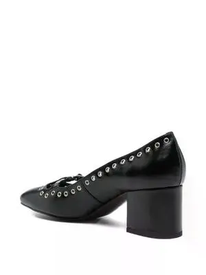 BIBI LOU Eyelet-detail Leather Pumps