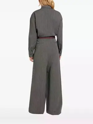 Ports 1961 Pleated Herringbone Trousers