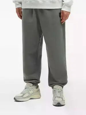 Alpha Industries Embroidered-logo Cuffed Track Pants