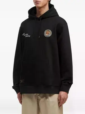 Alpha Industries Tiger-patch Embroidered-logo Hoodie