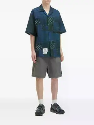 Alpha Industries Patchwork-pattern Panelled Shirt