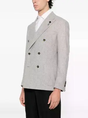 LARDINI Double-breasted Blazer