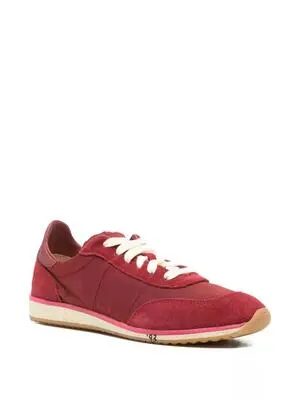 Patrizia Pepe Suede-panel Low-top Sneakers