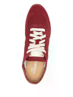 Patrizia Pepe Suede-panel Low-top Sneakers