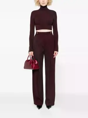 Elisabetta Franchi Pleated-front Trousers