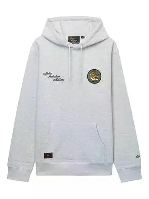 Alpha Industries Embroidered-logo Hoodie