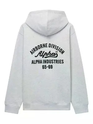 Alpha Industries Embroidered-logo Hoodie