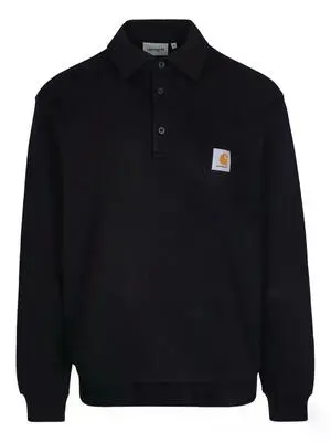 Carhartt Work In Progress Logo-patch Cotton Polo Shirt