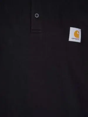 Carhartt Work In Progress Logo-patch Cotton Polo Shirt