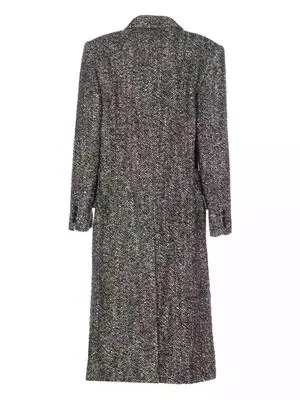 Isabel Marant Étoile Herringbone Double-breasted Coat
