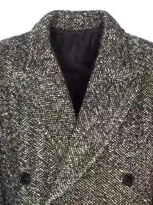 Isabel Marant Étoile Herringbone Double-breasted Coat