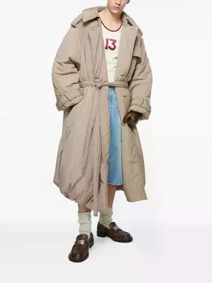 Acne Studios Technical Belted-padded Trench Coat