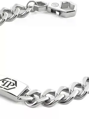 Philipp Plein Tag Logo-plaque Bracelet