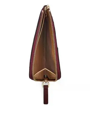 Marc Jacobs Zip-around Leather Wallet - Red