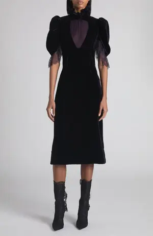 Alexander Mcqueen Sheer Cocktail Dresses