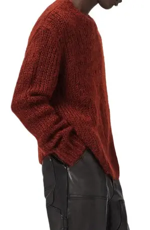 ALLSAINTS Myles Mohair & Merino Wool Sweater