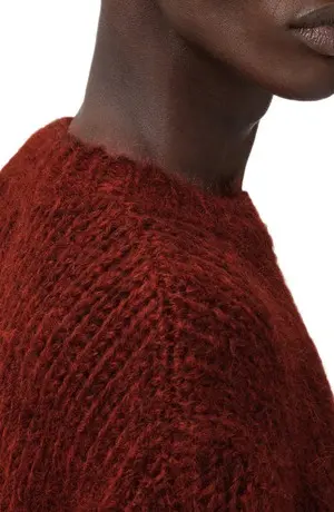 ALLSAINTS Myles Mohair & Merino Wool Sweater