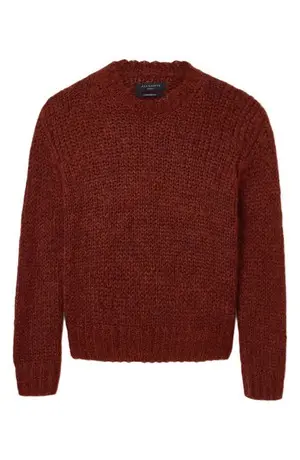 ALLSAINTS Myles Mohair & Merino Wool Sweater