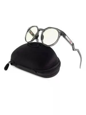 Oakley Marble-effect Round Sunglasses