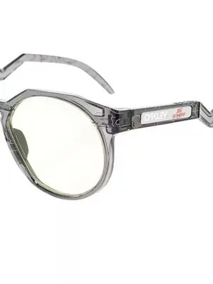 Oakley Marble-effect Round Sunglasses