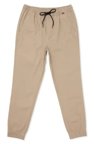 Hurley Icon Stretch Cotton Joggers - Khaki