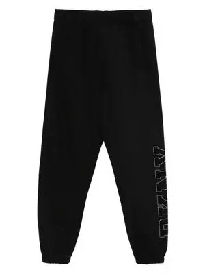 Dkny Rhinestone-embellished Track Pants