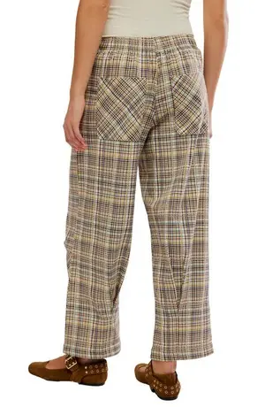 Free People Striped Pull-on Pants