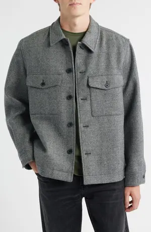 Madewell Wool Shirt Jacket