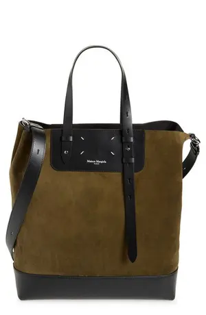 MAISON MARGIELA Leather Vertical Tote