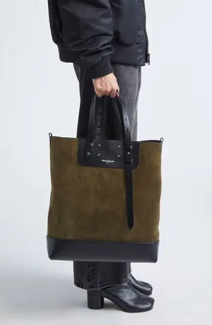 MAISON MARGIELA Leather Vertical Tote