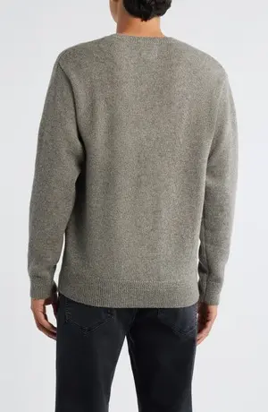 Pendleton Wool Crewneck Sweater - Stone Heather