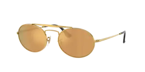 Ray-ban Sunglasses - Light Brown Mirror Gold
