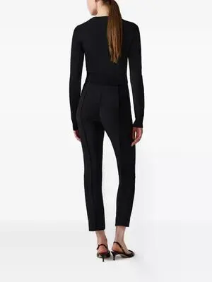 Carolina Herrera Button-front Cropped Cardigan - Black