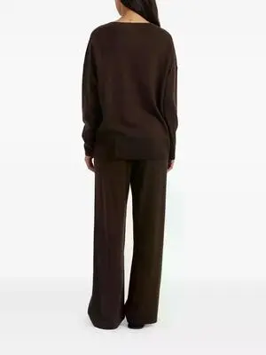 Chinti & Parker Round-neck Jumper - Brown