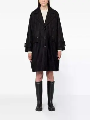 Mackintosh Pinstripe Cocoon Coat