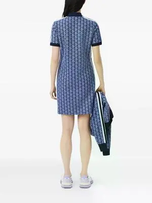 Lacoste Patterned Mini Dress