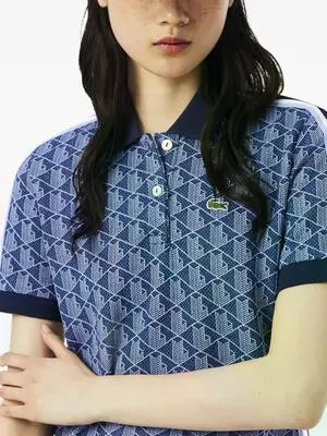Lacoste Patterned Mini Dress