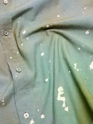 Acne Studios Paint-splatter Cotton Shirt
