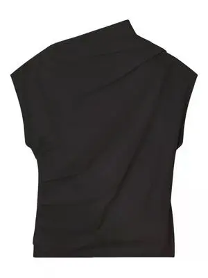 Ganni Asymmetrical Blouses