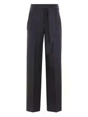Incotex Belted Wide-leg Trousers