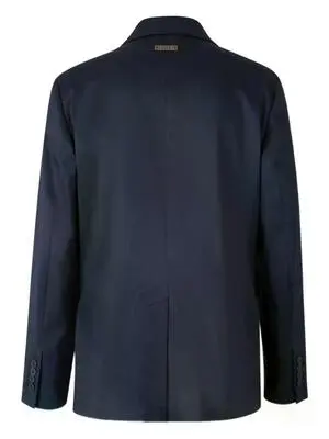 Peserico Peak-lapel Single-button Blazer
