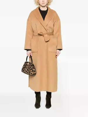Liu Jo Belted Patch-pocket Coat