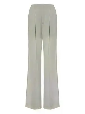 Alberta Ferretti Pleated-pocket Trousers