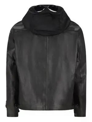 C.P. COMPANY Goggle Leather Jacket