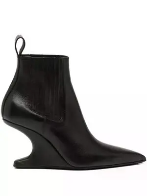 Rick Owens 80mm Sharp Ankle Boots