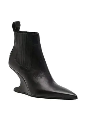 Rick Owens 80mm Sharp Ankle Boots